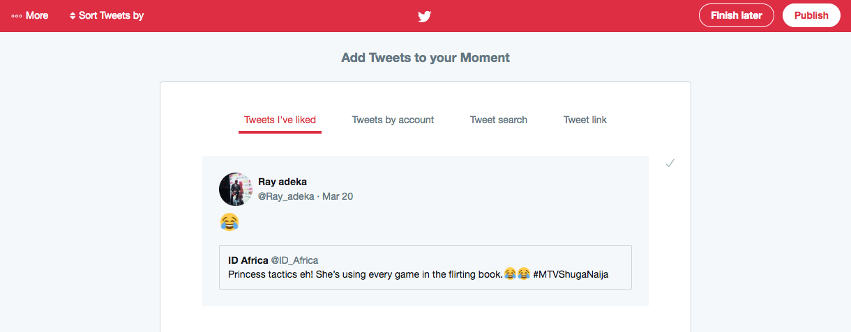 How to tell stories with Twitter Moments - ID Africa