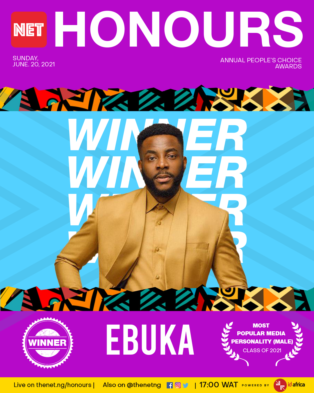 NET Honours Class Of 2021 Complete List Of Winners Unveiled ID Africa NET Honours Class Of 2021 Complete List Of Winners Unveiled ID Africa